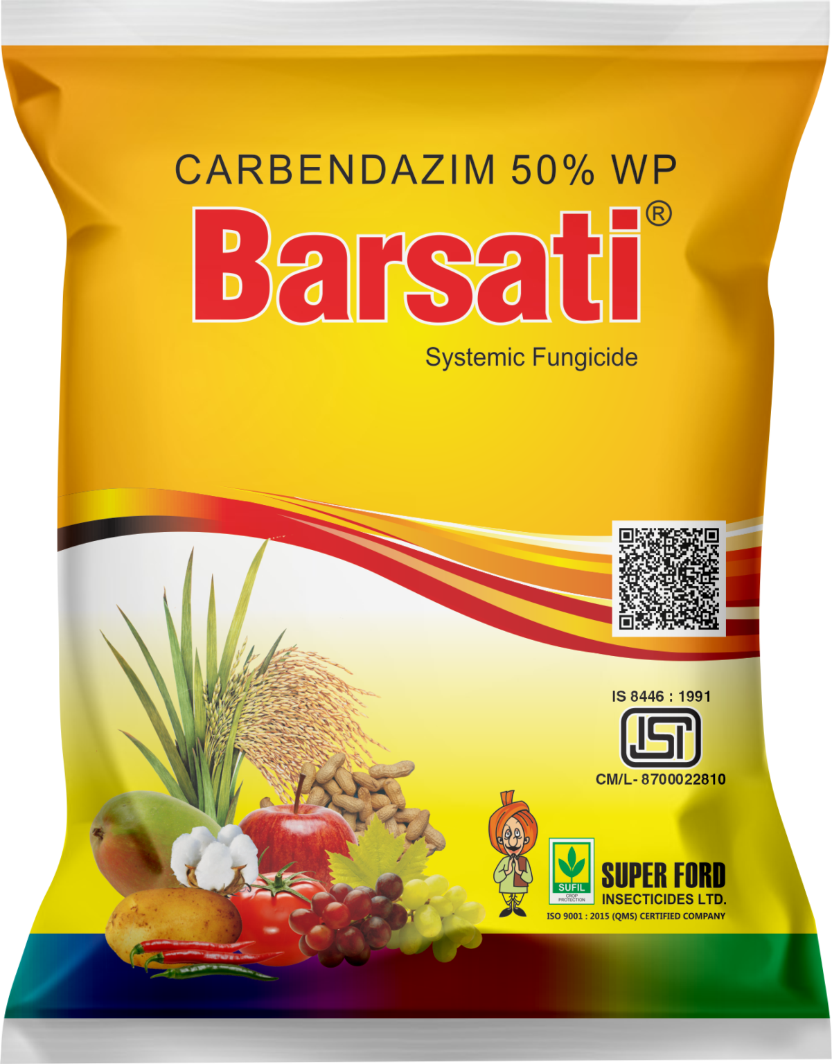 BARSATI Carbandazim 50 W P Superford Insecticide Ltd 